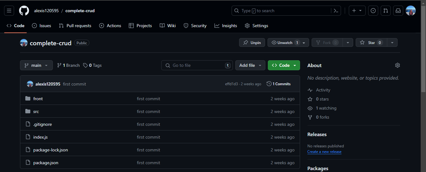 Villafañe Alexis | A Backend Developer based in Mendoza, Argentina.
